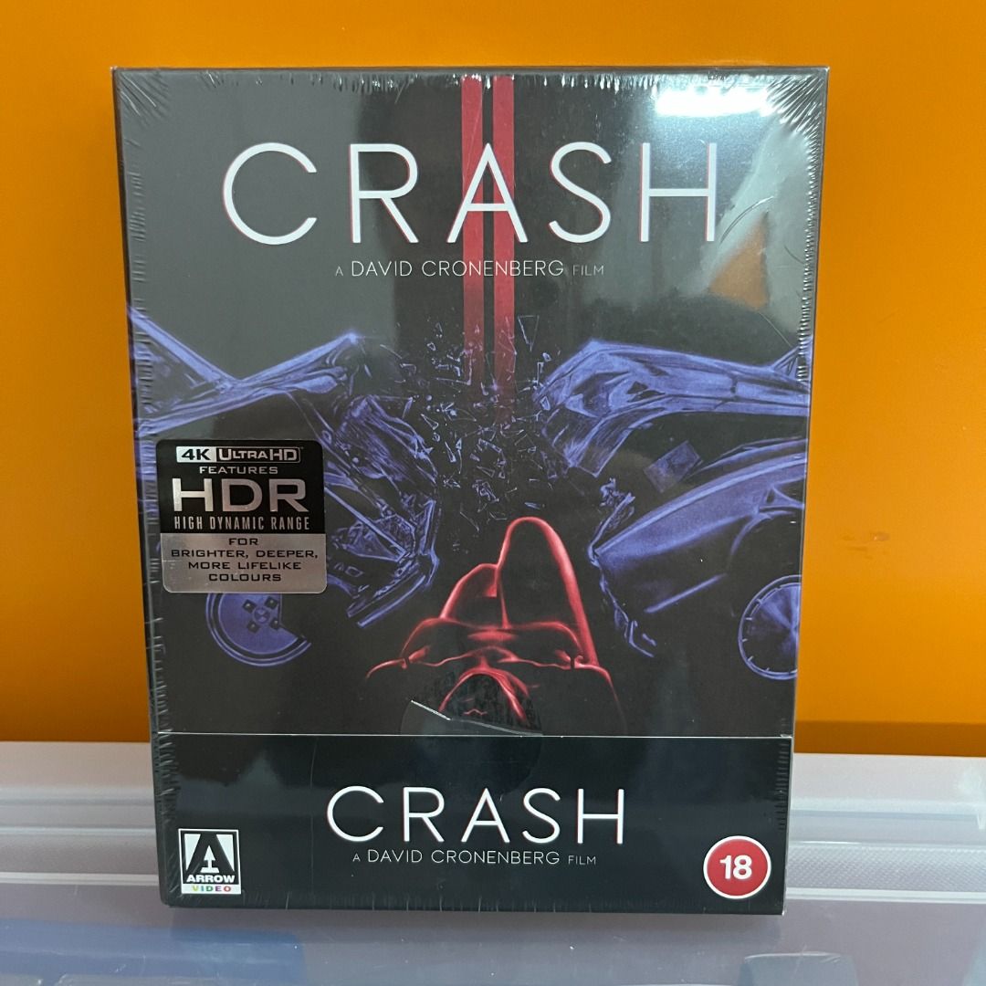 david cronenberg crash blu ray