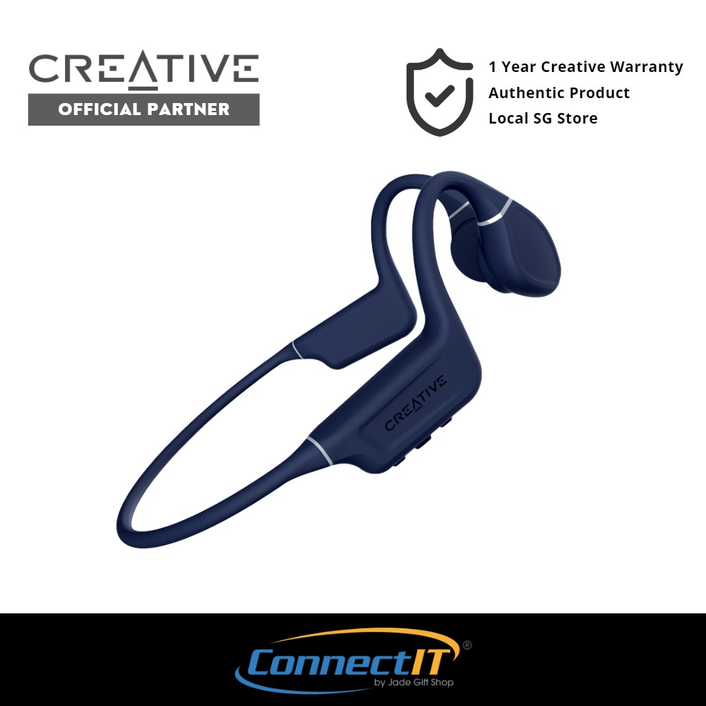 Creative Outlier Free Pro Wireless Bone Conduction Earphones (IPX8 Water Proof) with 1 Year ...