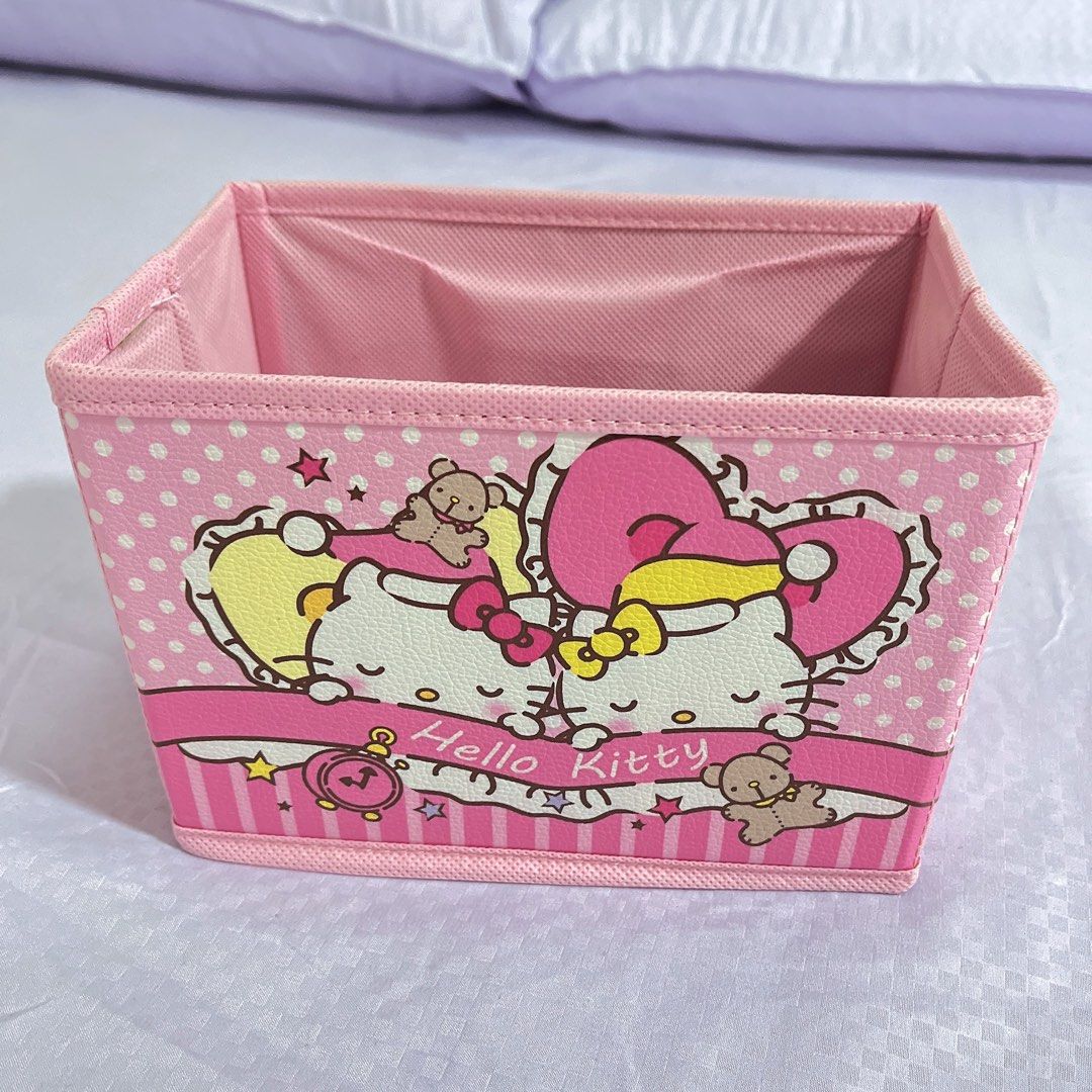 Cute Foldable Hello Kitty Storage Box / Little Twin Stars Storage Box ...