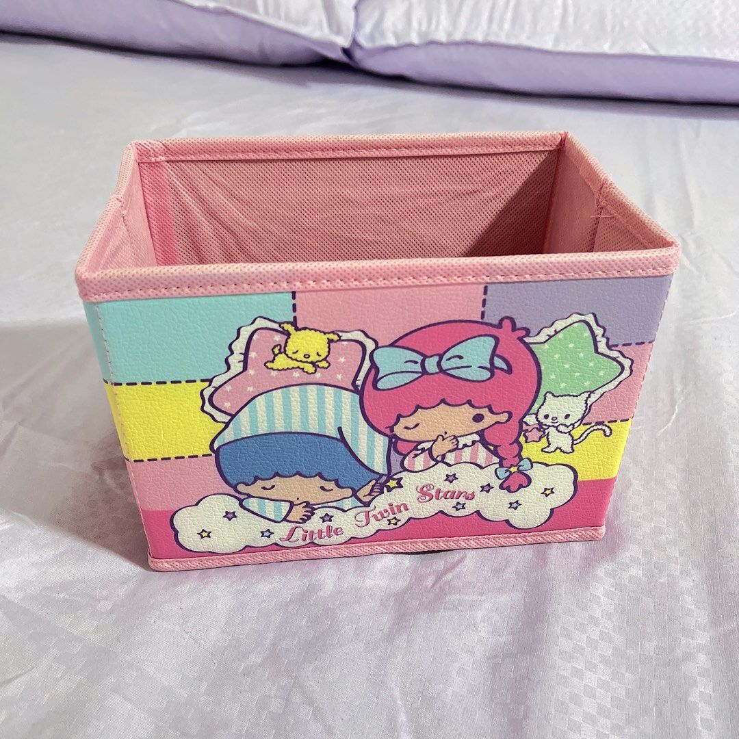 Cute Foldable Hello Kitty Storage Box / Little Twin Stars Storage Box ...