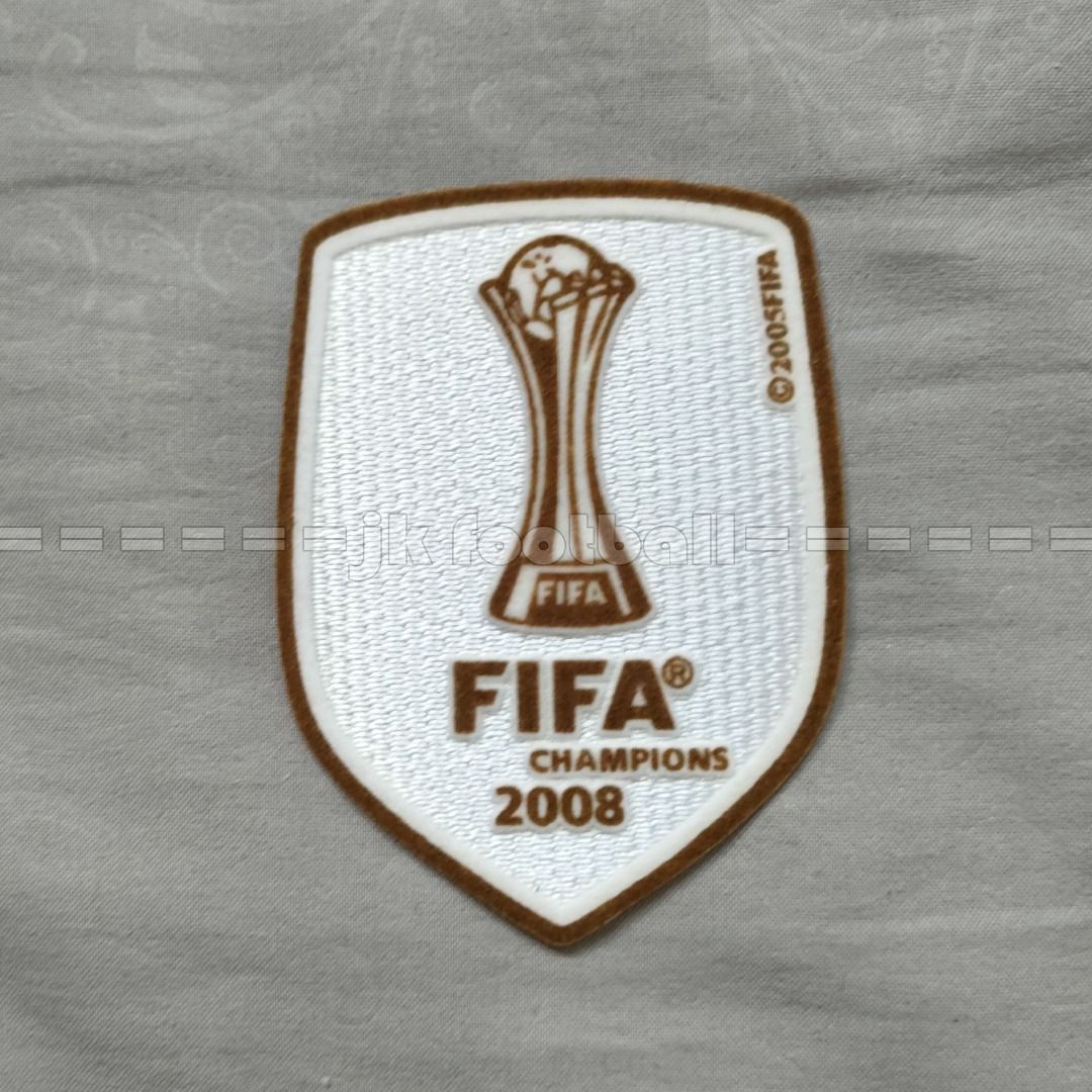 FIFA CWC Club World Cup 2008 Winners Patch, Men's Fashion, Activewear ...