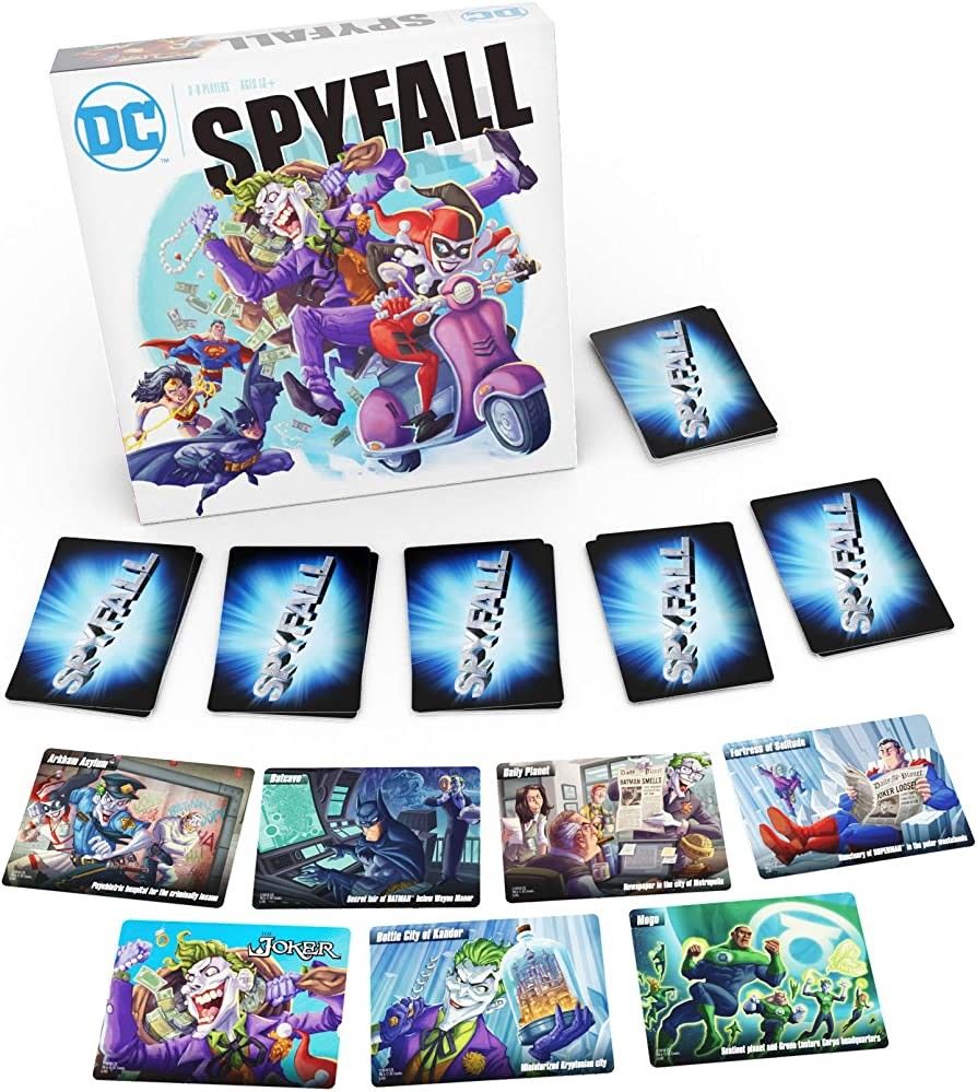 DC Spyfall Board Game, Hobbies & Toys, Toys & Games on Carousell