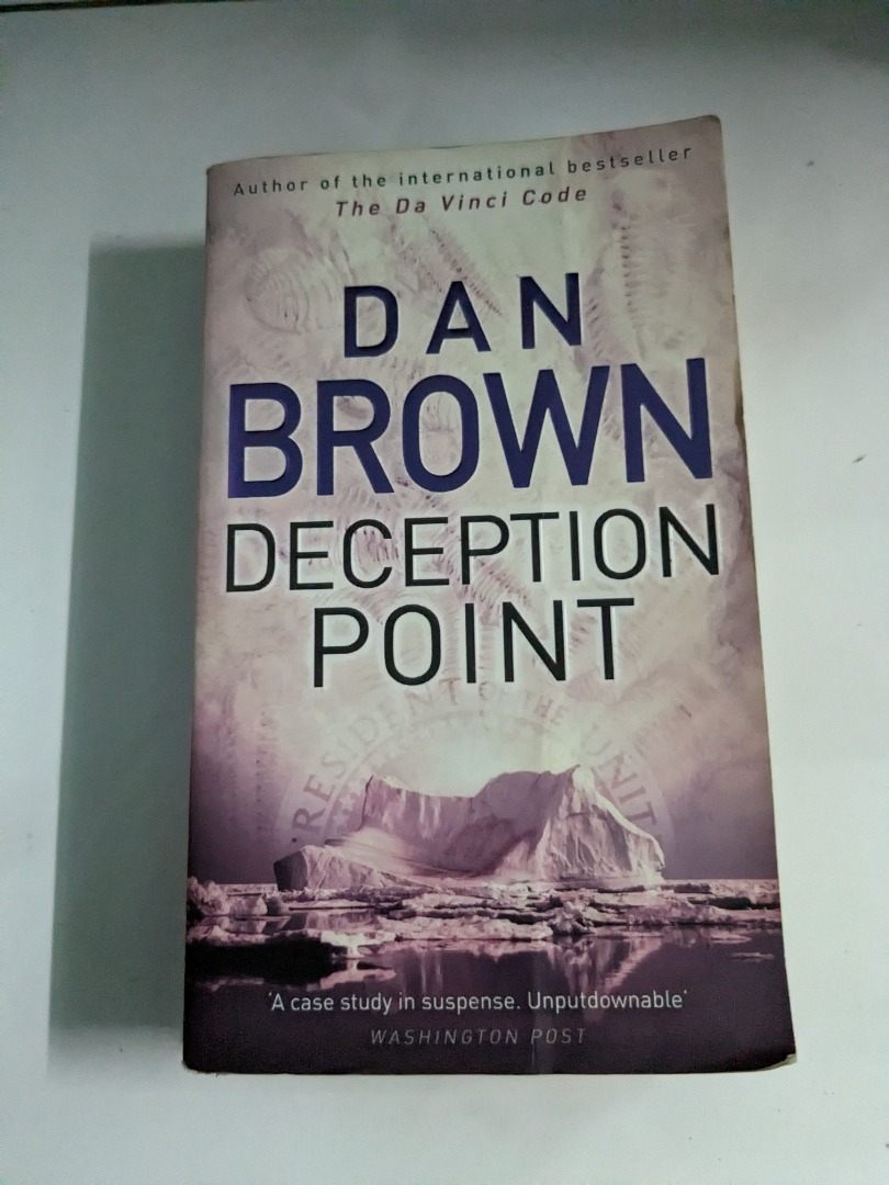 Deception Point by Dan Brown, Hobbies & Toys, Books & Magazines ...