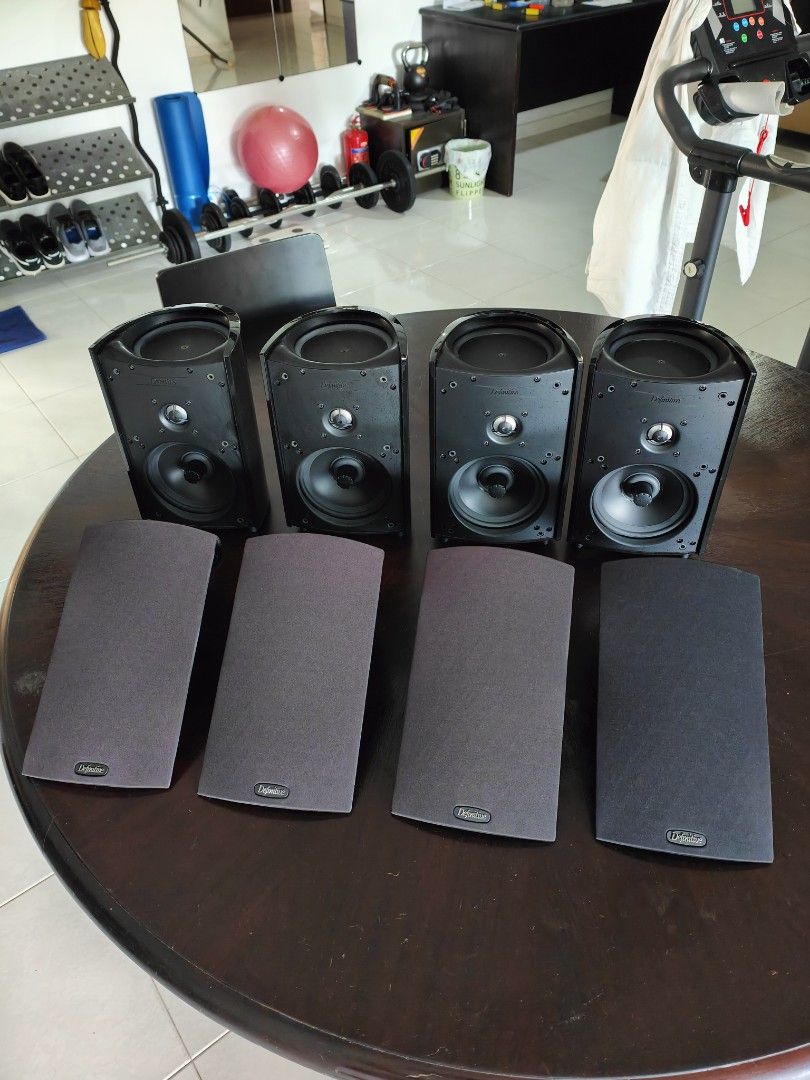 DEFINITIVE TECHNOLOGY ProMonitor 1000 Speakers, Audio, Soundbars, Speakers & Amplifiers on Carousell