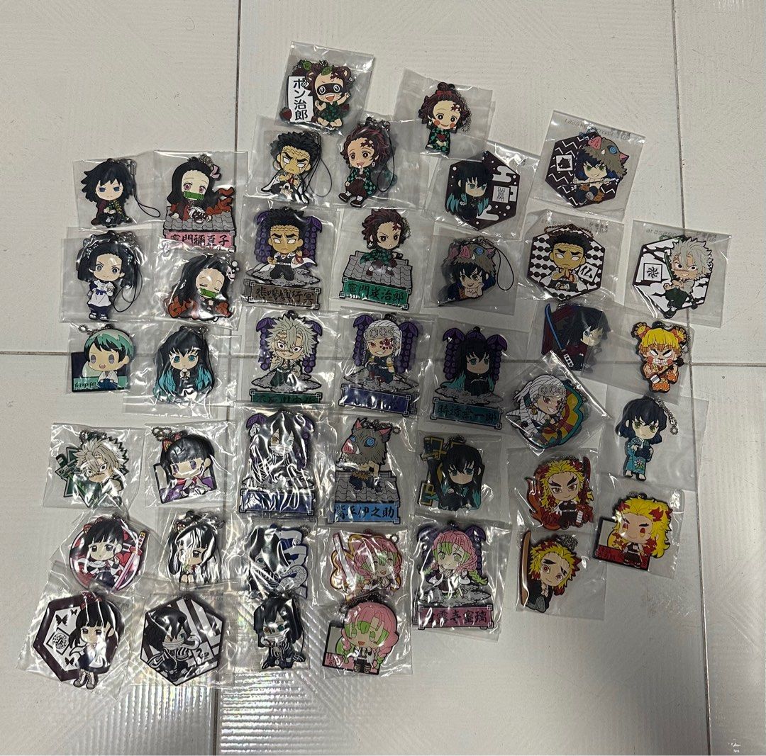 Demon slayer keychain hashira uzui tengen rengoku mitsuri kanao nezuko ...