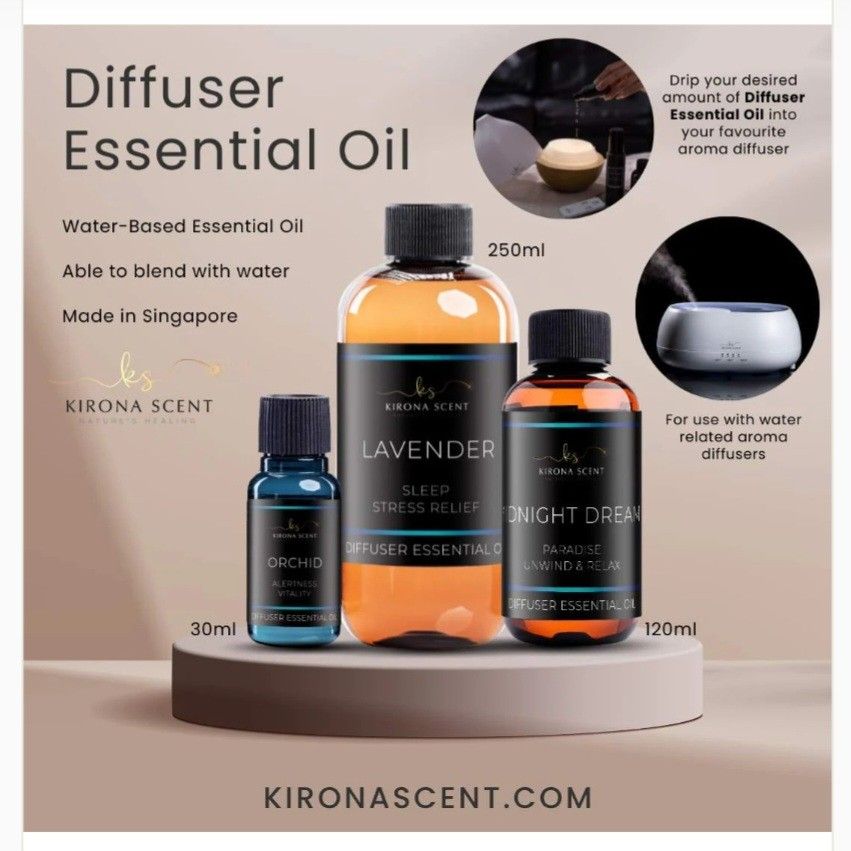 Diffuser essential oil (KIRONA SCENT), Furniture & Home Living, Home ...
