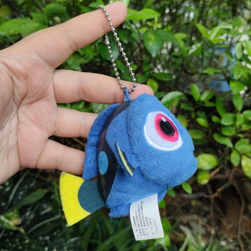 DISNEY Dory the Blue Tang Fish Plush Charm, Hobbies & Toys, Toys ...