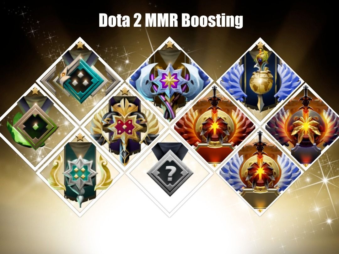 DOTA 2 MMR RANK BOOST, Video Gaming, Gaming Accessories, In-Game ...