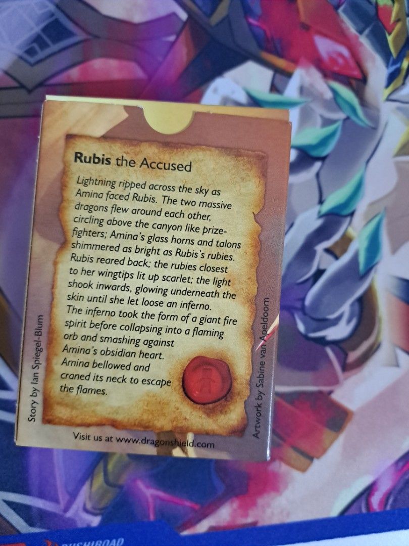 dragon shield Ruby matte, Hobbies & Toys, Toys & Games on Carousell