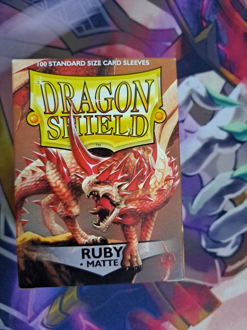 dragon shield Ruby matte, Hobbies & Toys, Toys & Games on Carousell