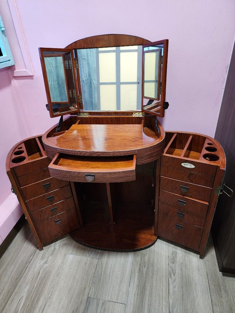 Dressing Table Storage Trunk, Furniture & Home Living, Furniture ...