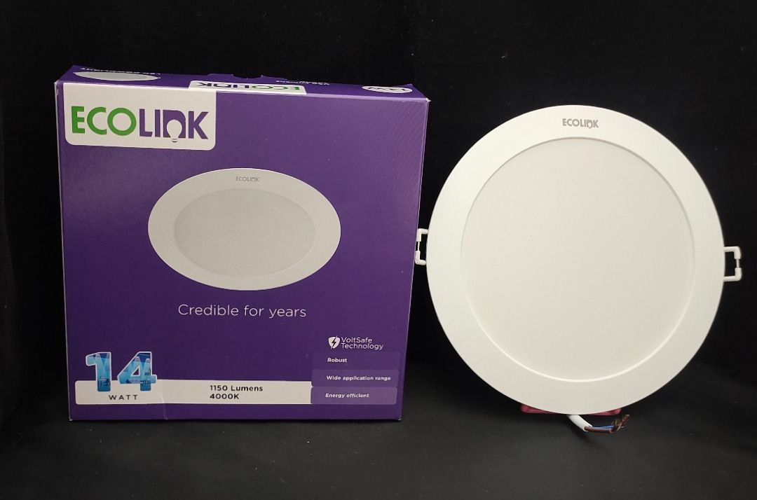Ecolink 14W LED Downlight (R)(6') meson, Furniture & Home Living ...