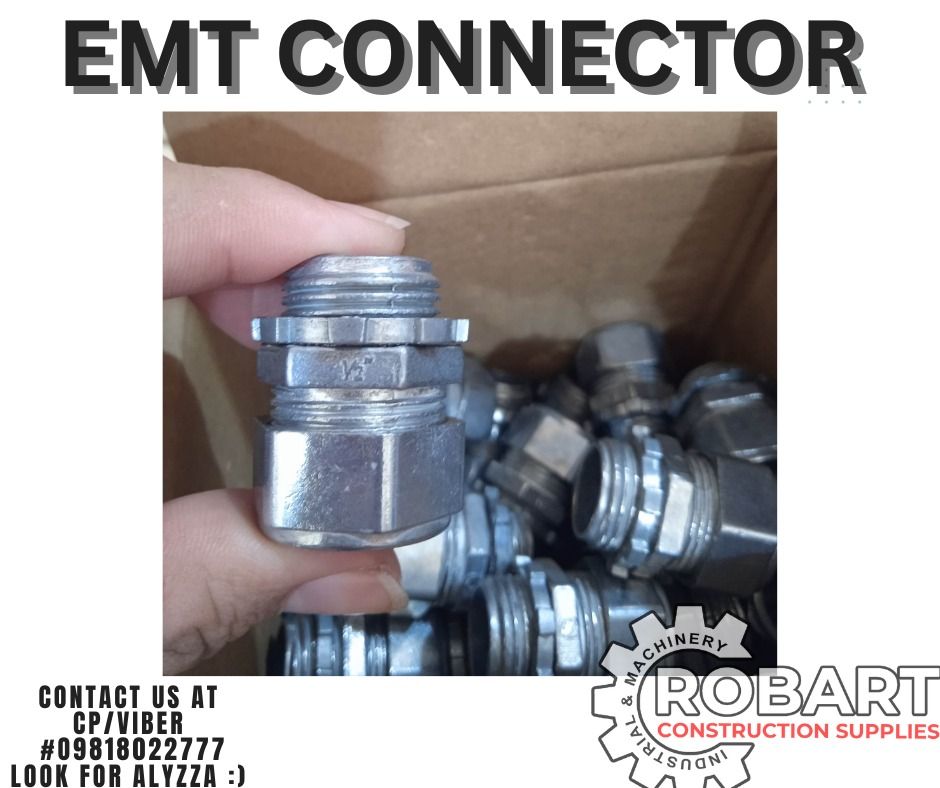 EMT CONNECTOR COMPRESSION TYPE, Commercial & Industrial, Construction ...
