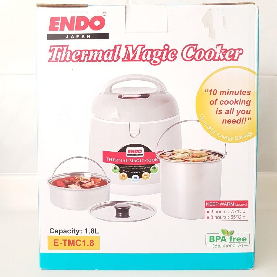 New Endo 1.8L Thermal Magic Cooker. Negotiable for fast deal., TV ...