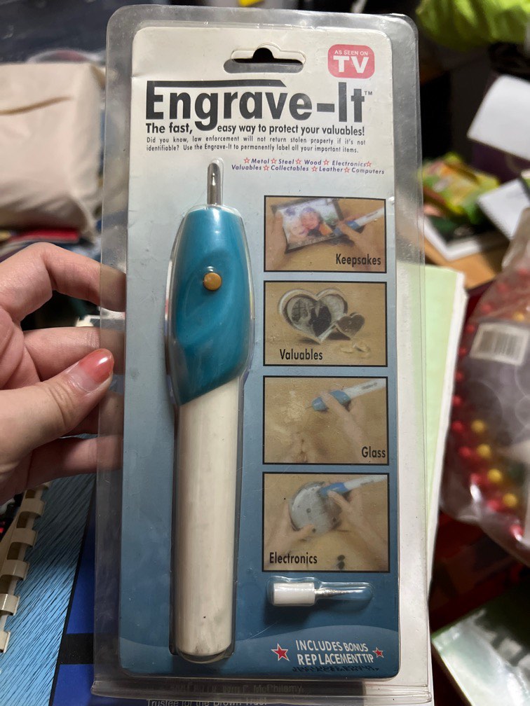 Engraving Pen, Hobbies & Toys, Stationery & Craft, Handmade Craft on ...