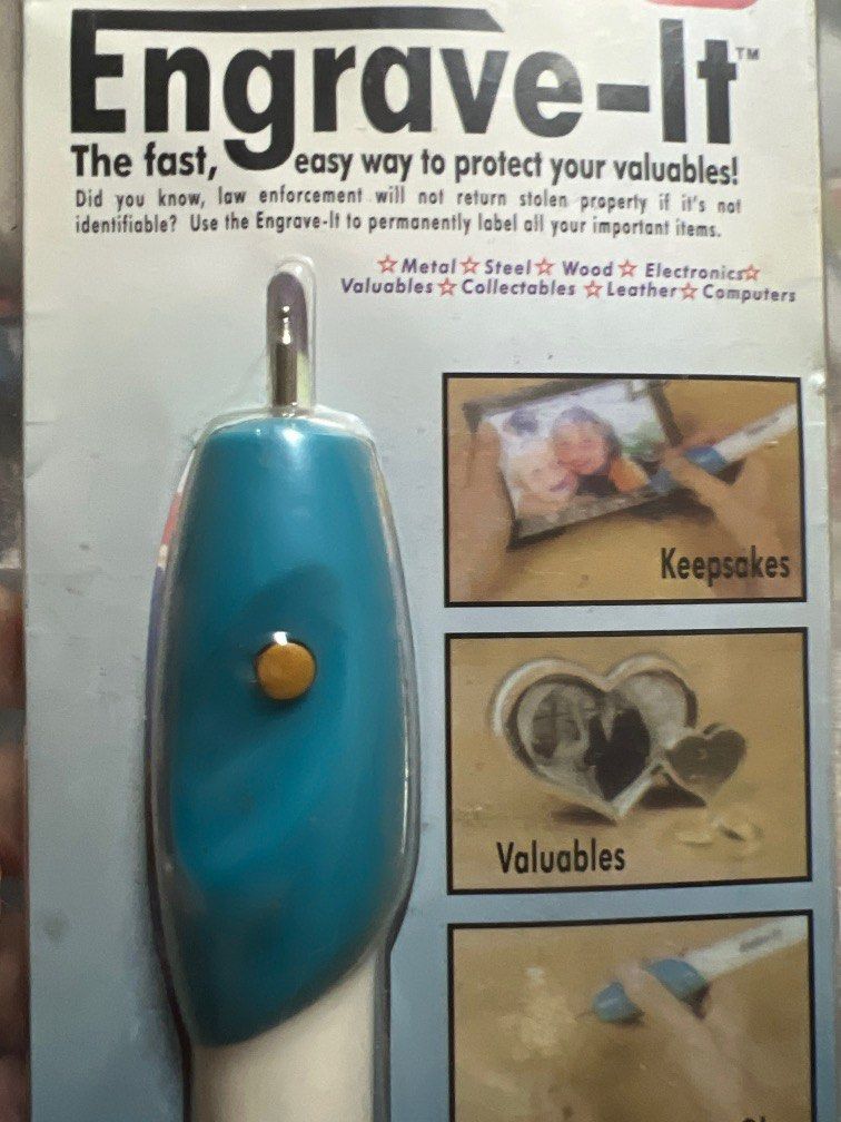 Engraving Pen, Hobbies & Toys, Stationery & Craft, Handmade Craft on ...