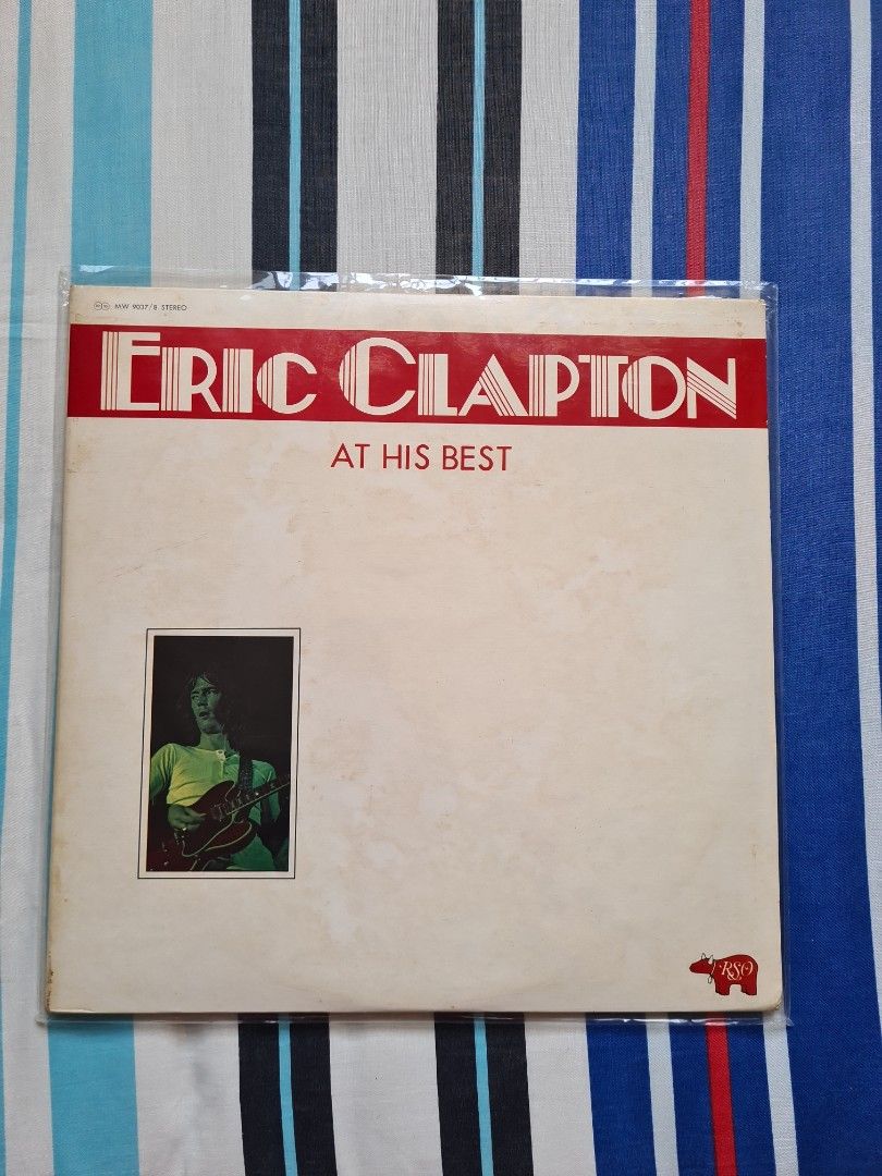 Eric Clapton - At His Best Double LP 12" Vinyl Record, Hobbies & Toys ...