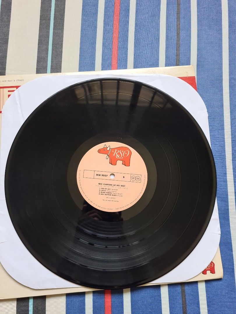 Eric Clapton - At His Best Double LP 12" Vinyl Record, Hobbies & Toys ...