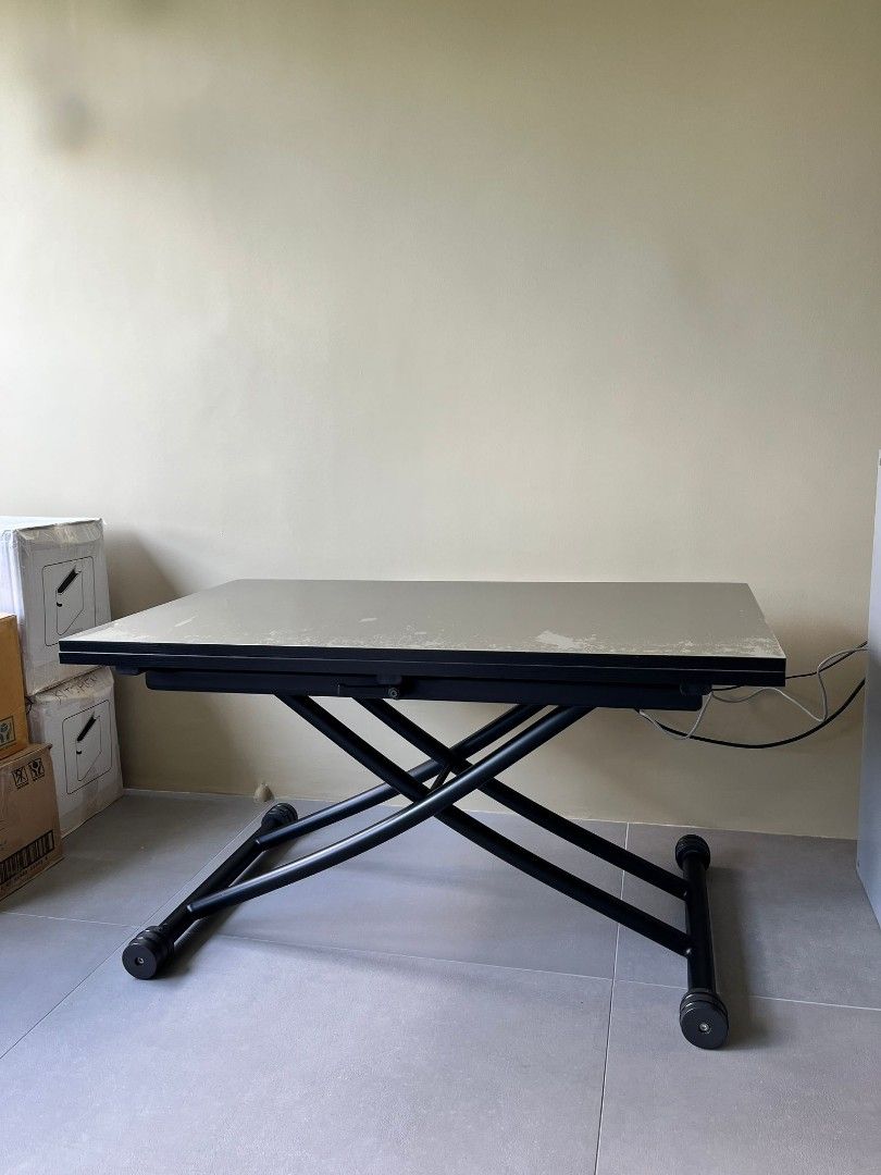 Extendable coffee table and dining set, Furniture & Home Living ...