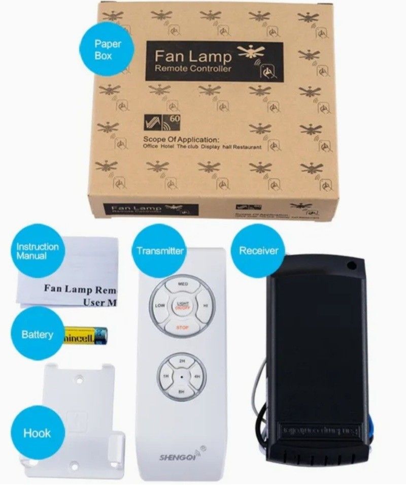Fan remote controller, Furniture & Home Living, Lighting & Fans, Fans ...