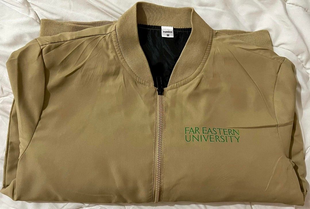FEU Bomber Jacket, Men's Fashion, Coats, Jackets and Outerwear on Carousell