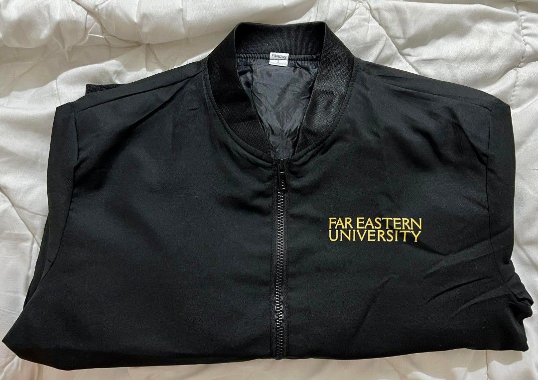 FEU Bomber Jacket, Men's Fashion, Coats, Jackets and Outerwear on Carousell