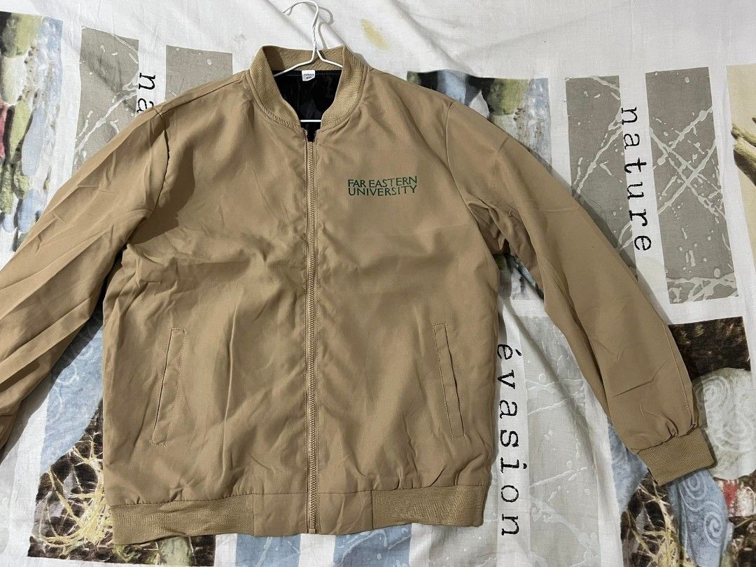 FEU Bomber Jacket, Men's Fashion, Coats, Jackets and Outerwear on Carousell