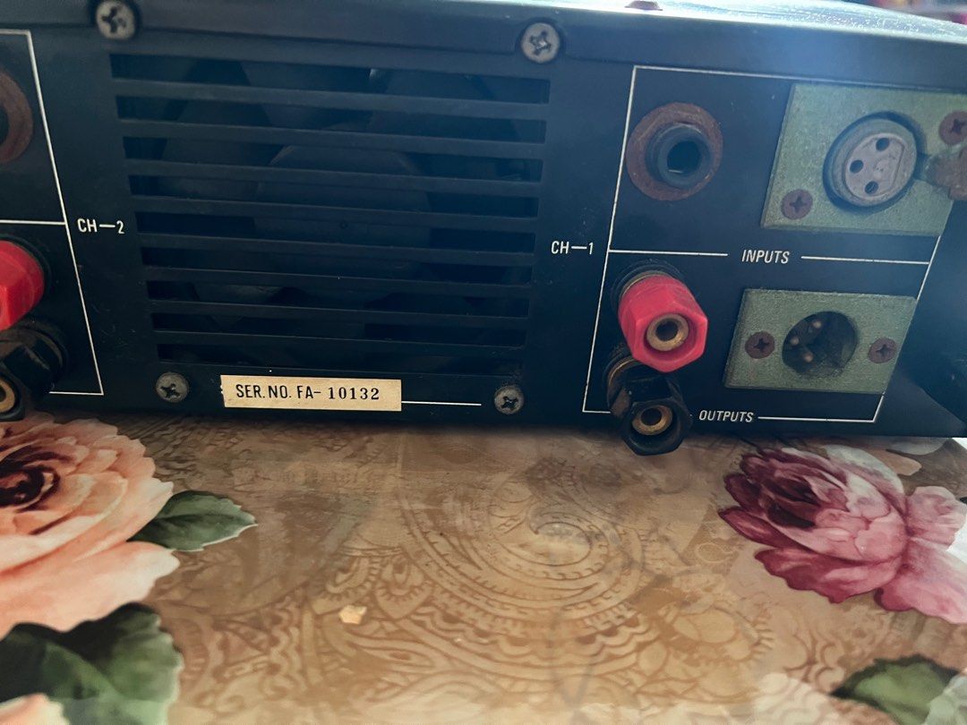 Fidek professional power amplifier FA-1002, Audio, Soundbars, Speakers ...