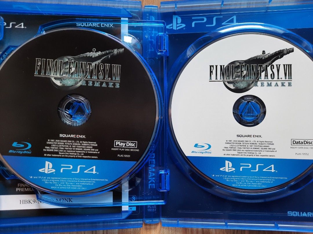 FINAL FANTASY 7 REMAKE DELUXE EDITION PS4 R3 (COD via Shopee) on Carousell