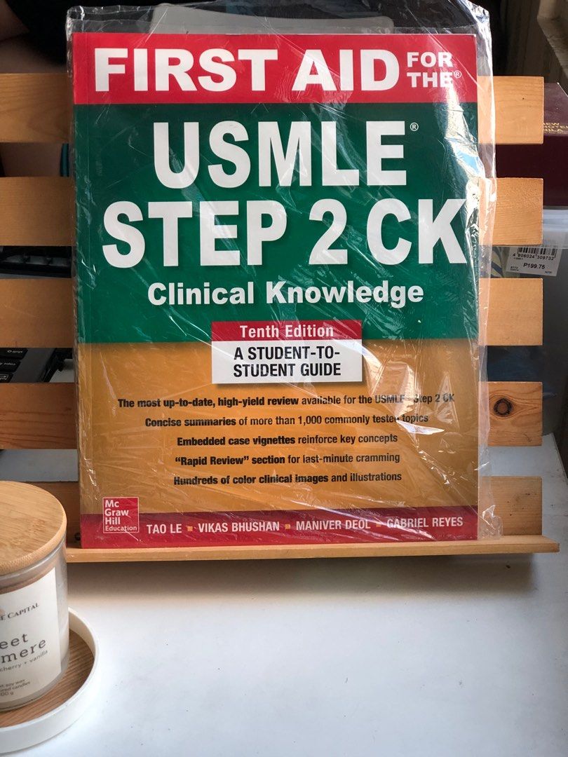 First aid for the USMLE step 2 Clinical Knowledge, Hobbies & Toys ...