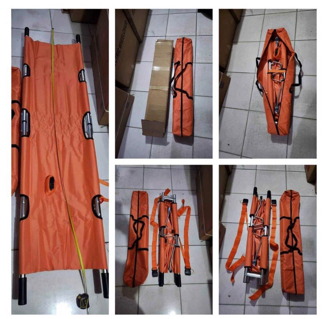 FOLDING STRETCHER 2 FOLDS, Health & Nutrition, Assistive & Rehabilatory ...
