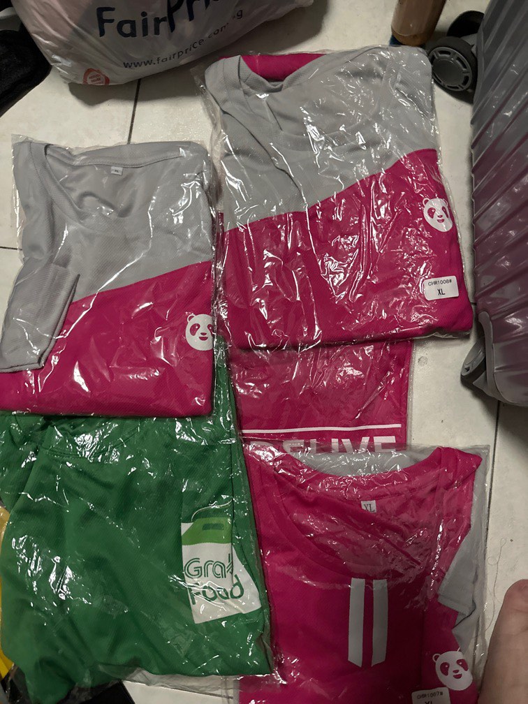 Foodpanda and Grab Shirt, Men's Fashion, Tops & Sets, Tshirts & Polo ...