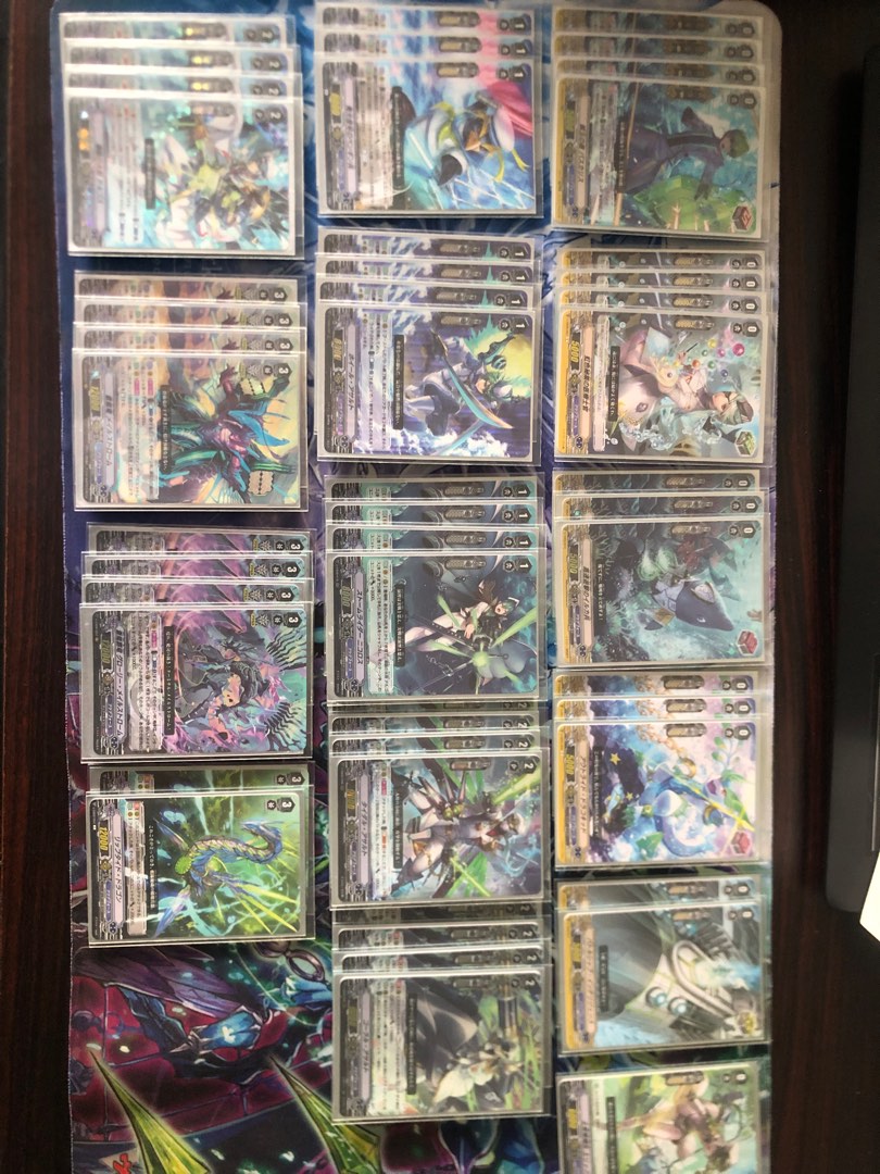 full build aqua force vanguard deck, Hobbies & Toys, Toys & Games on ...