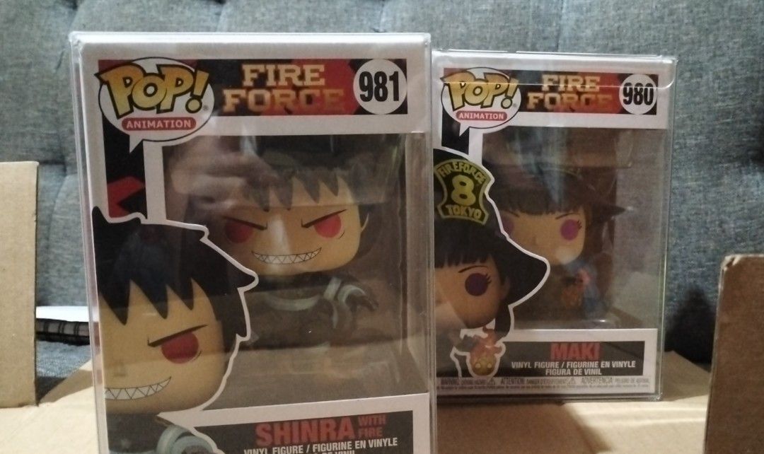 Funko Pop Fire Force Set!, Hobbies & Toys, Toys & Games on Carousell