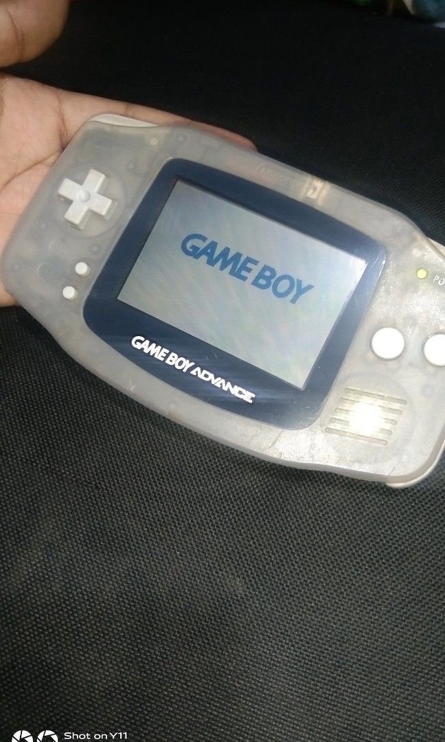 GameBoy Advance transparent blue, Video Gaming, Video Game Consoles ...
