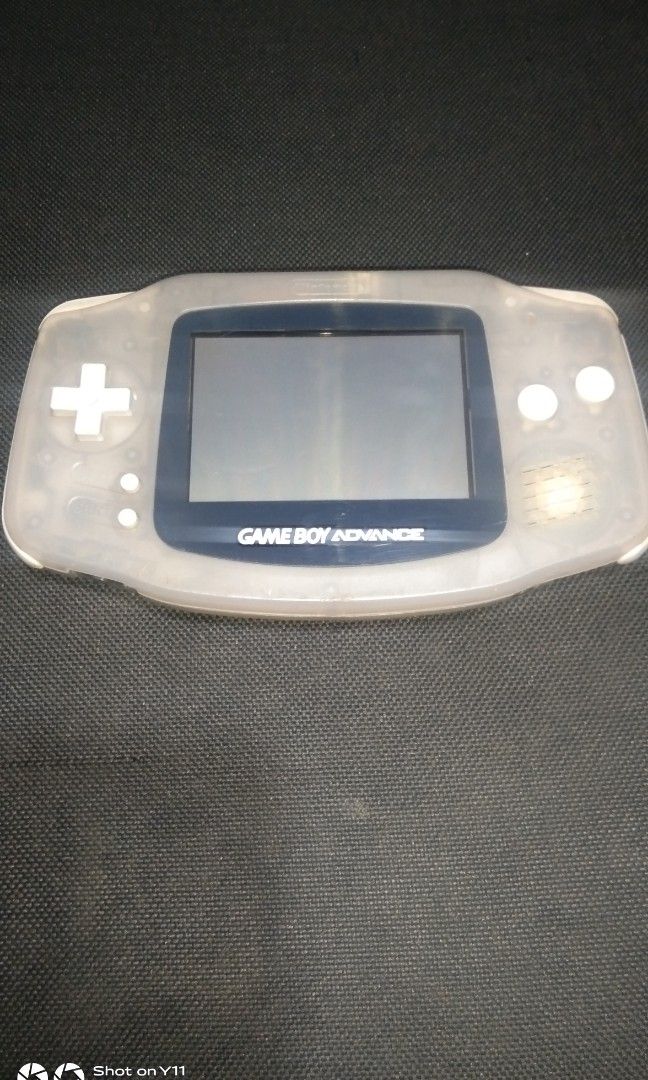 GameBoy Advance transparent blue, Video Gaming, Video Game Consoles ...