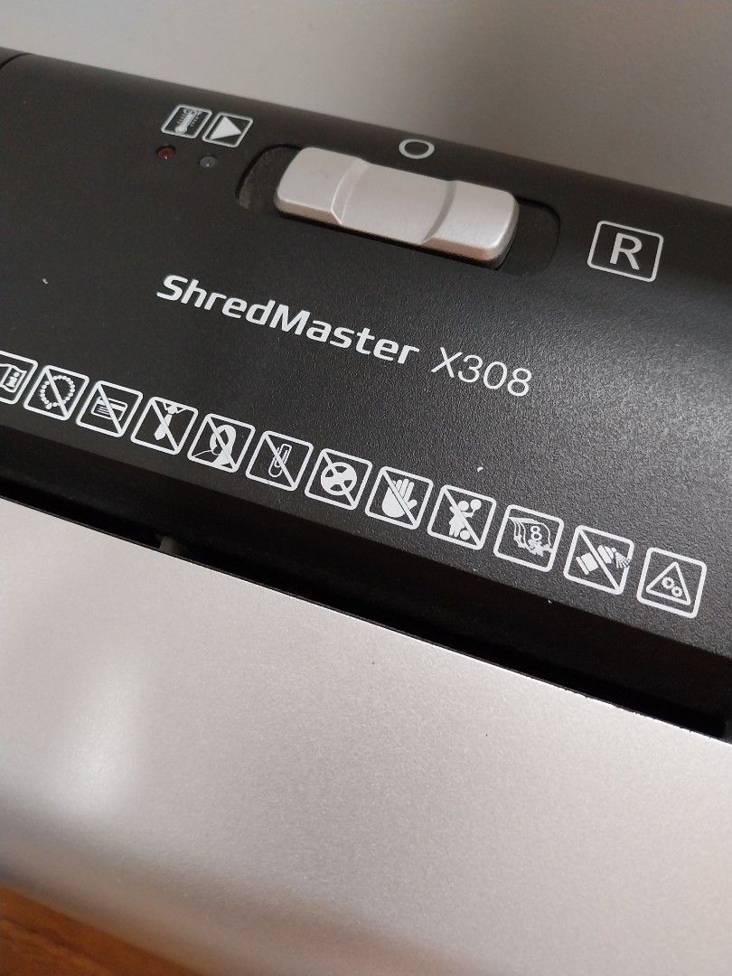 GBC ShredMaster X308, Computers & Tech, Printers, Scanners & Copiers on ...