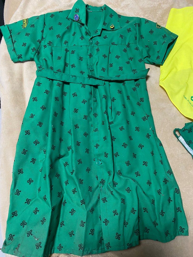 Girl Scout complete uniform set, Babies & Kids, Babies & Kids Fashion ...