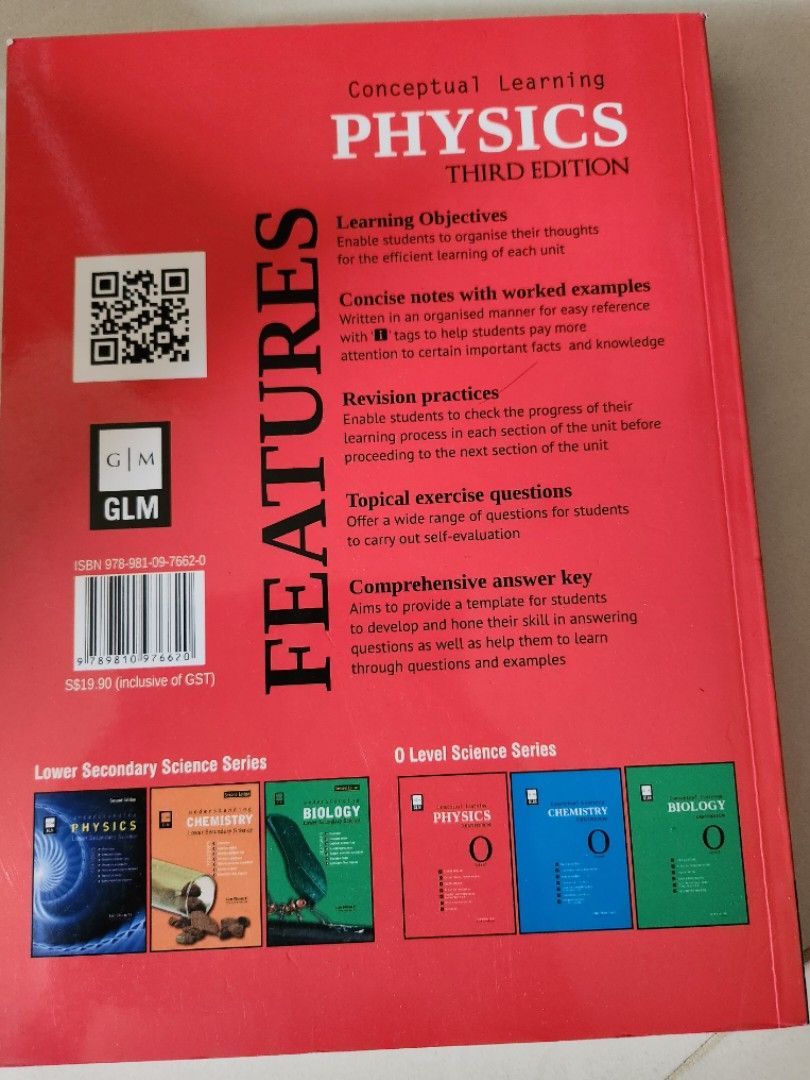 GLM Conceptual learning Physic O level, Hobbies & Toys, Books ...