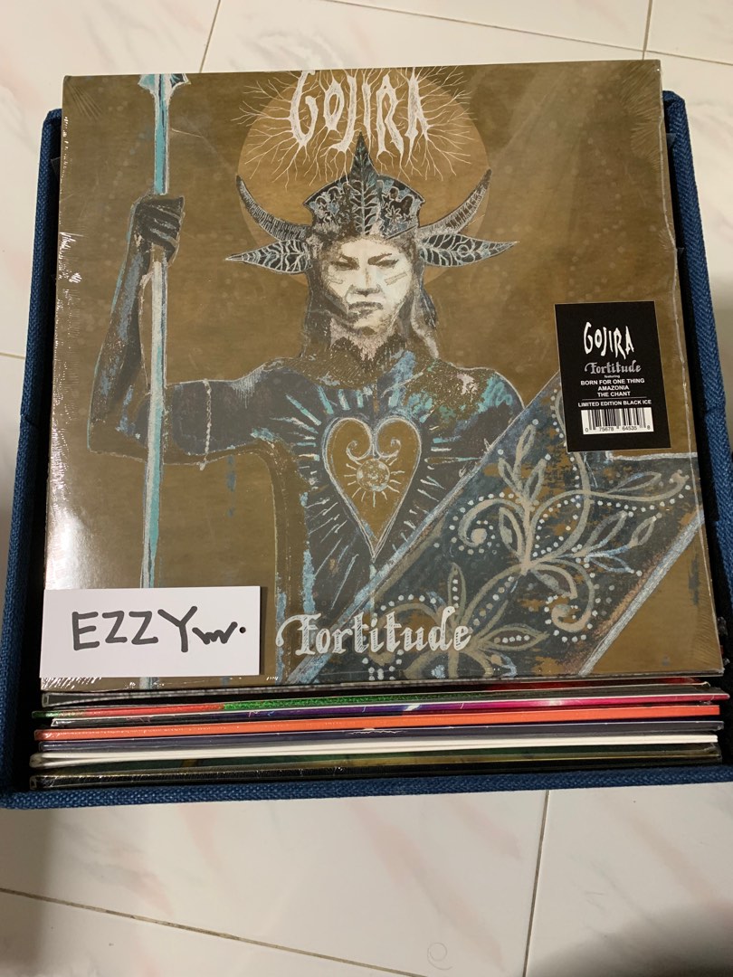 Gojira - Fortitude Vinyl LP Limited Edition Black Ice Vinyl Plaka ...