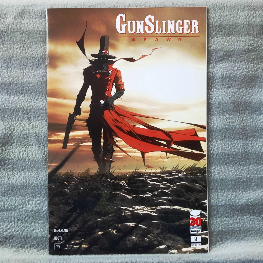 Gunslinger Spawn #9 (Image Comics) Todd McFarlane, Brett Booth, Tonton Revolver, Hobbies & Toys ...