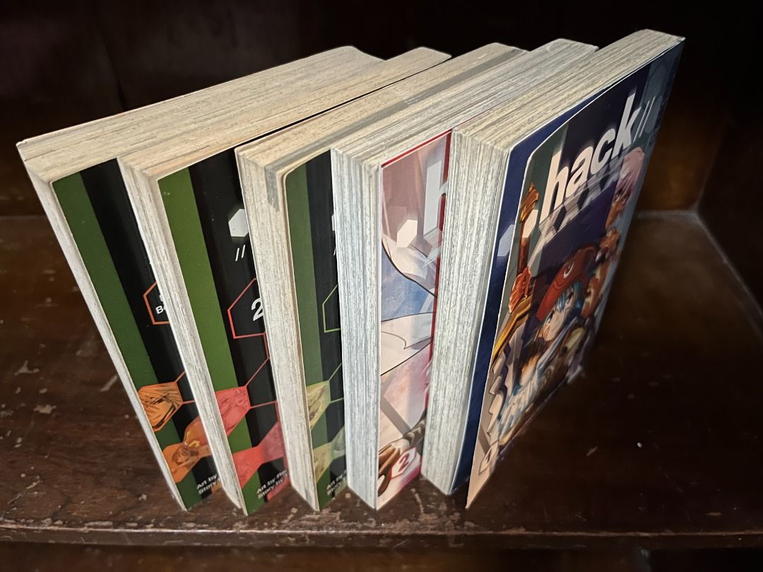 .hack manga ("Legend of the Twilight" and "XXXX", Hobbies & Toys, Books ...