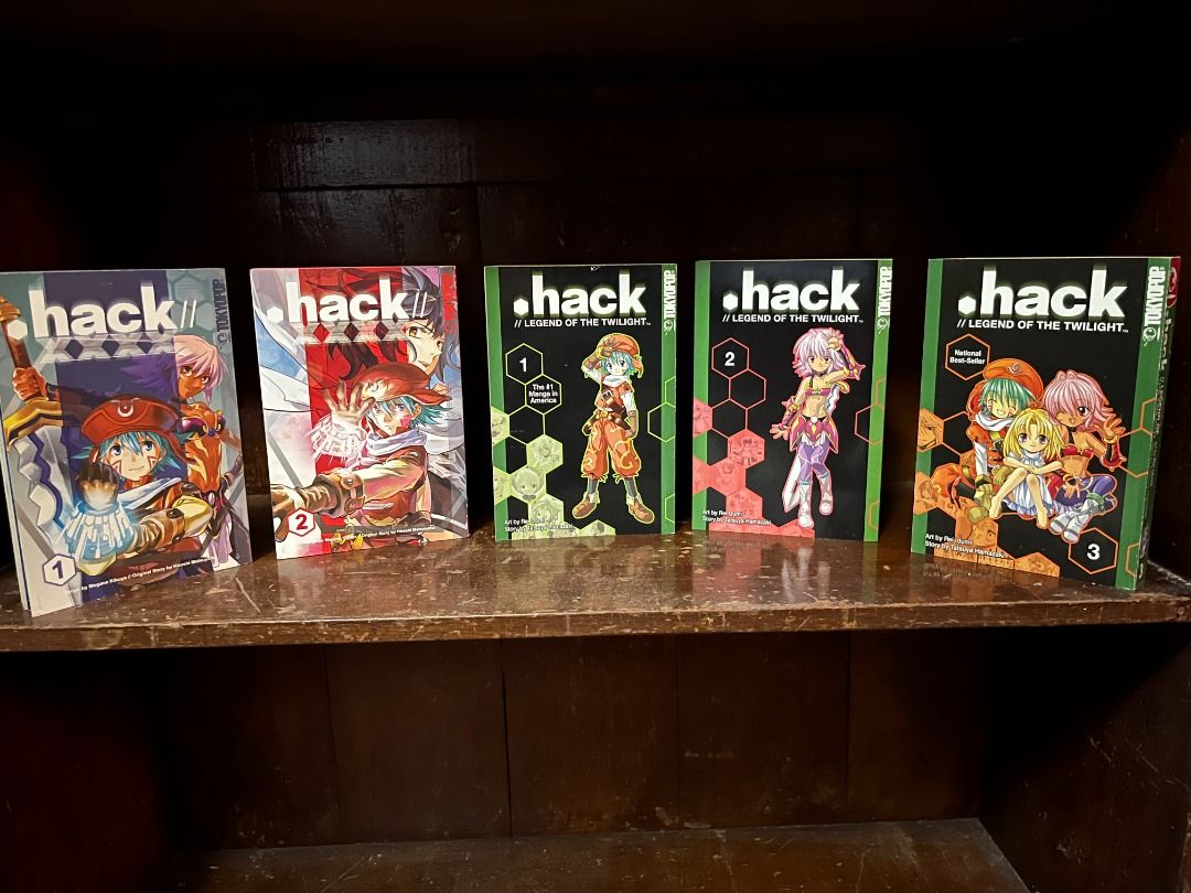 .hack manga ("Legend of the Twilight" and "XXXX", Hobbies & Toys, Books ...