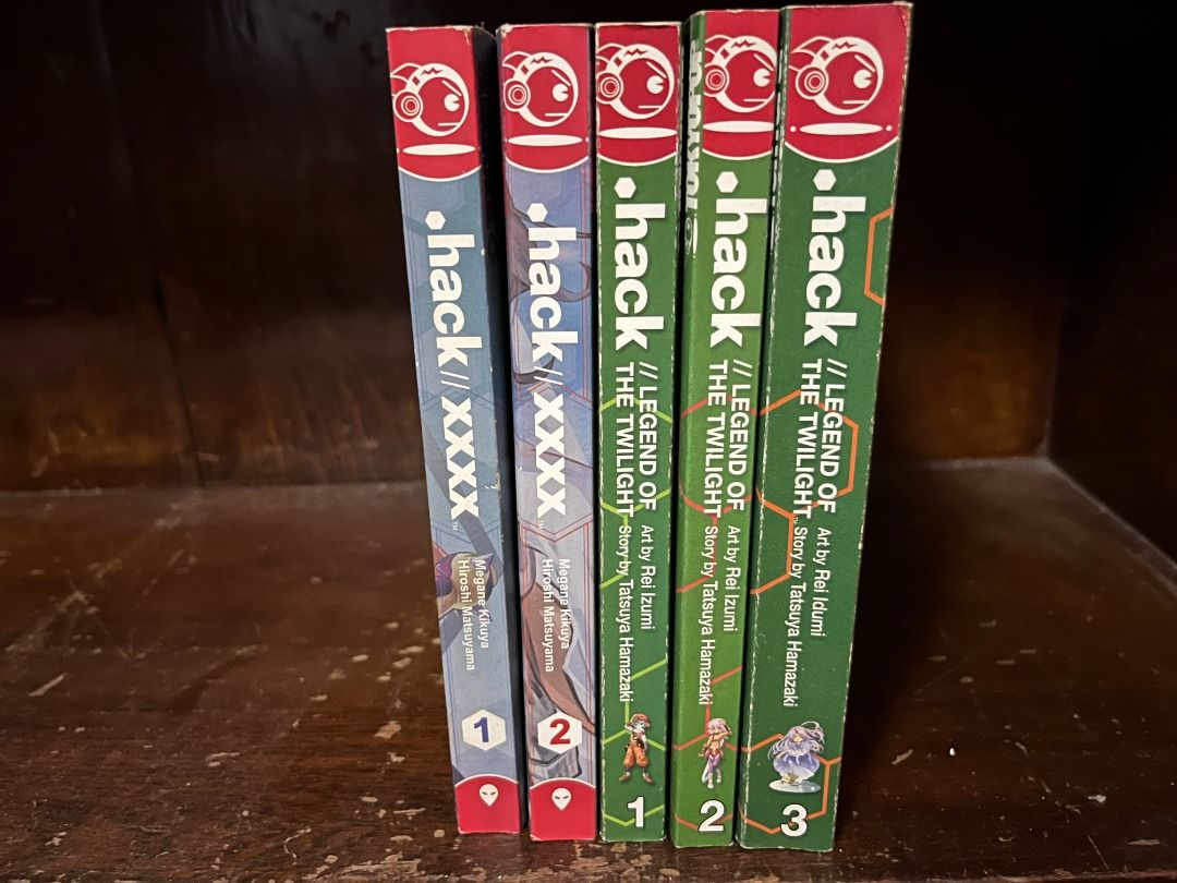 .hack manga ("Legend of the Twilight" and "XXXX", Hobbies & Toys, Books & Magazines, Comics ...