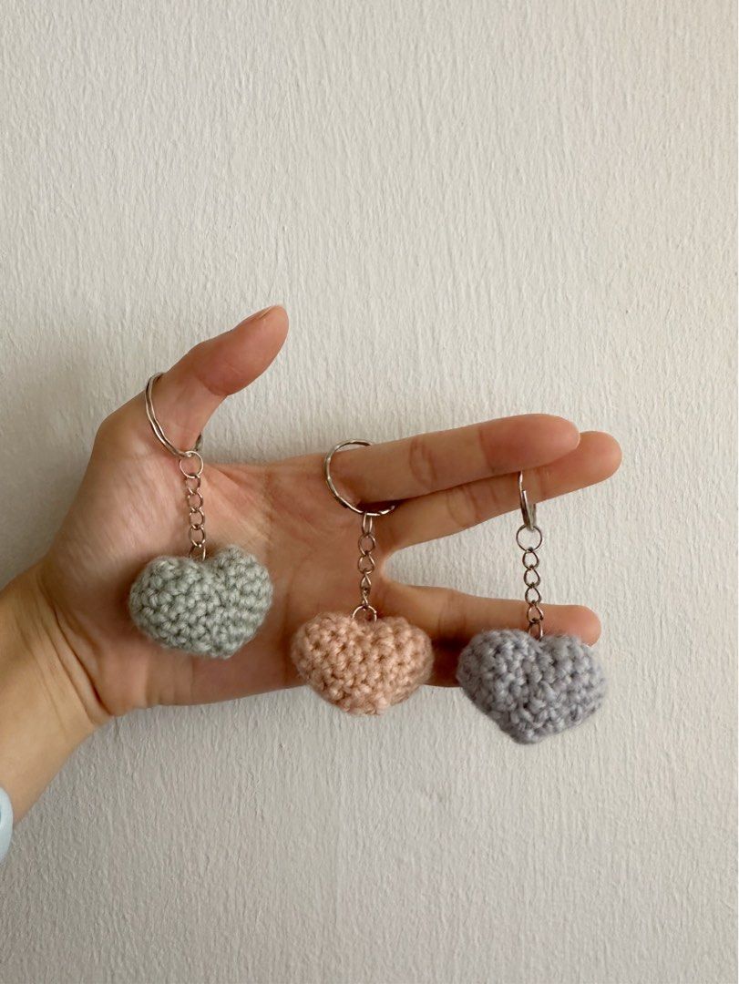 Handmade Crochet Keychain, Hobbies & Toys, Stationery & Craft, Handmade ...