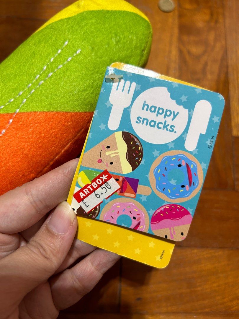 Happy Snacks Ice Cream plushie soft toy, Hobbies & Toys, Toys & Games ...