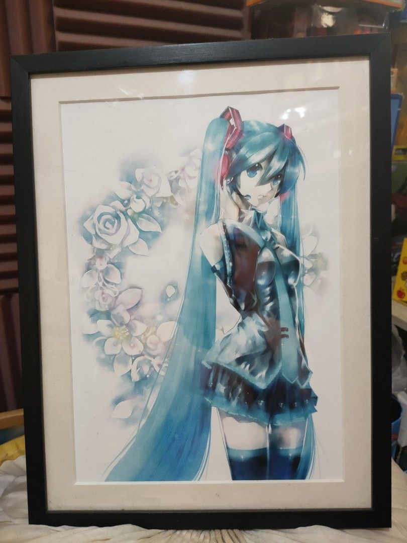 Hatsune Miku Art Frame, Hobbies & Toys, Stationary & Craft, Art ...