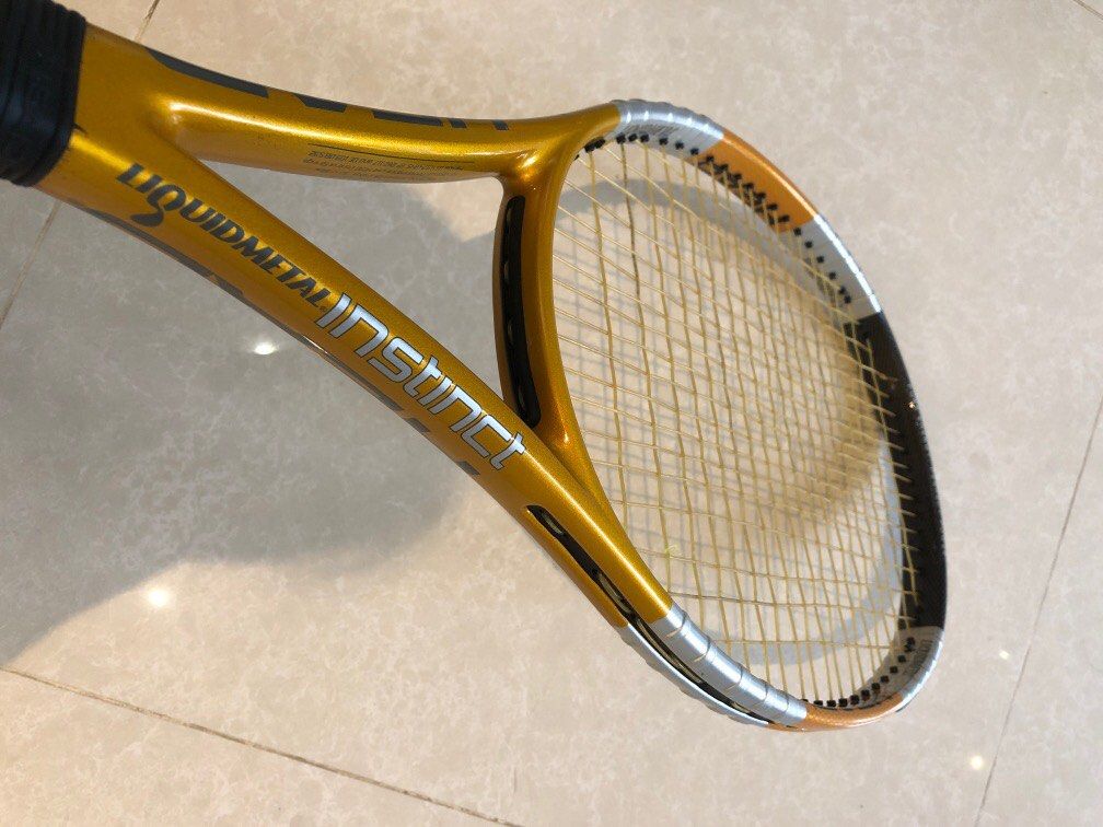 Head liquidmetal instinct tennis racket, Sports Equipment, Sports ...