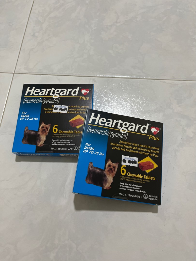 Heartguard Plus, Pet Supplies, Health & Grooming on Carousell