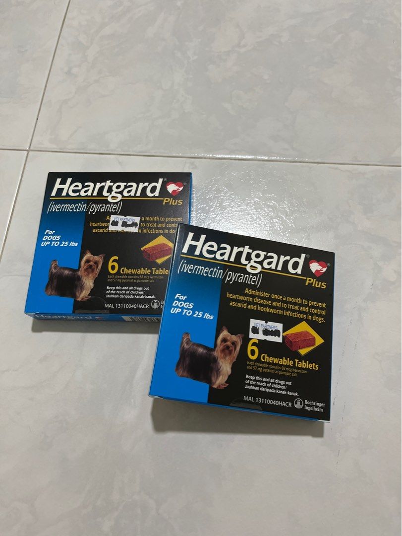 Heartguard Plus, Pet Supplies, Health & Grooming on Carousell